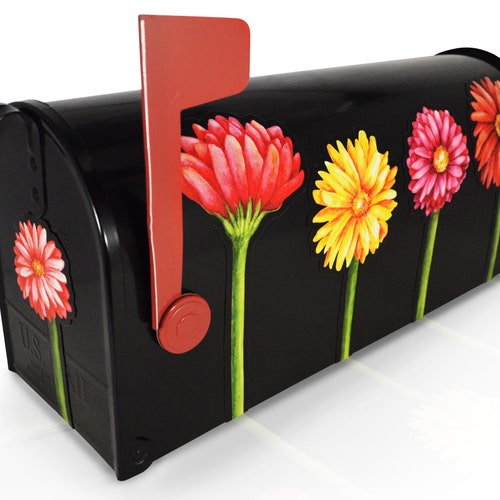 Mailbox Magnet Partial Cover Christmas Bulbs Set of 4 Blue - Etsy