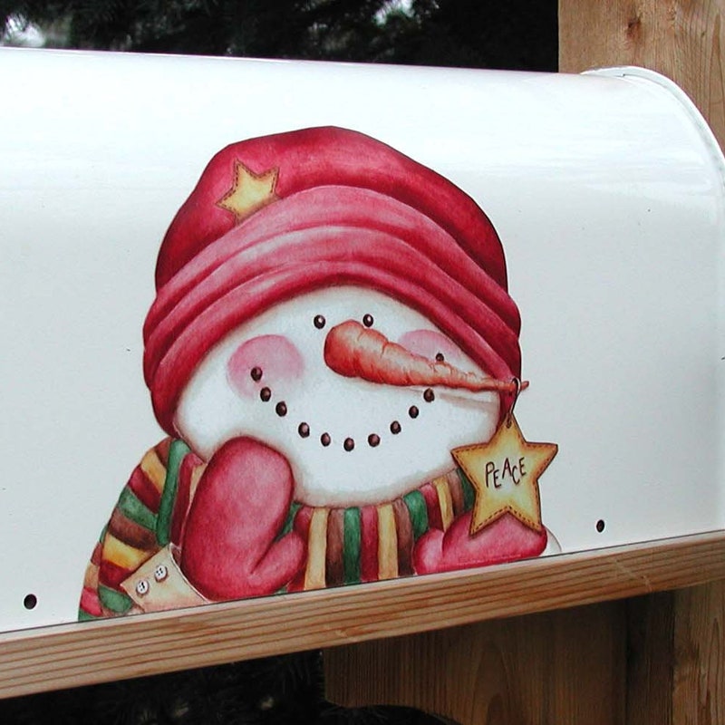 Winter Mail Box Cover - Etsy