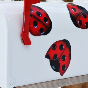 Mailbox Magnet Partial Cover Ladybugs Set of 4 Spring Summer for Car ...