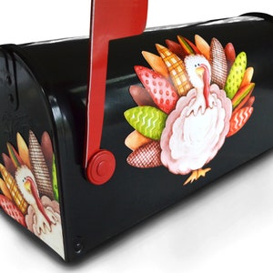 Mailbox Magnet Partial Cover: Thanksgiving Day Turkey Reusable for ...