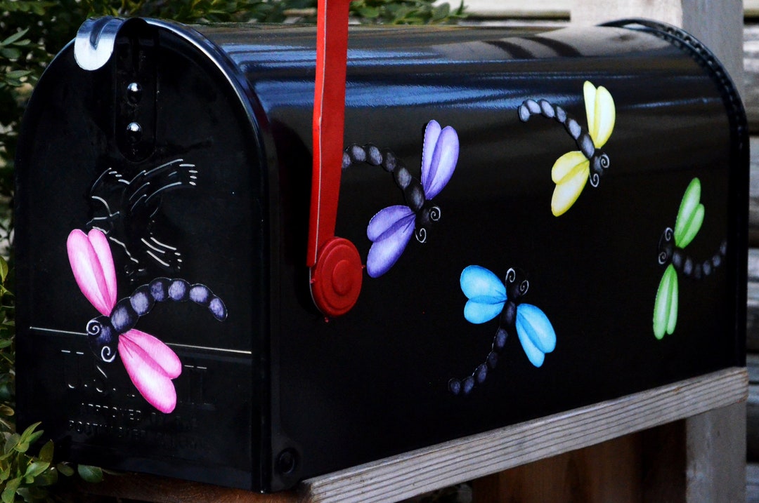 Mailbox Magnet Partial Cover Dragonfly Set of 5 for Summer Any Size ...