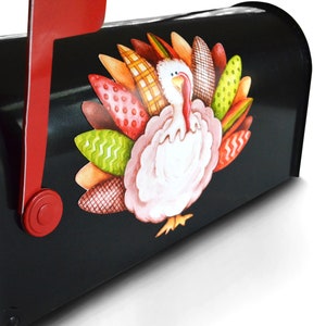Mailbox Magnet Partial Cover: Thanksgiving Day Turkey Reusable for ...