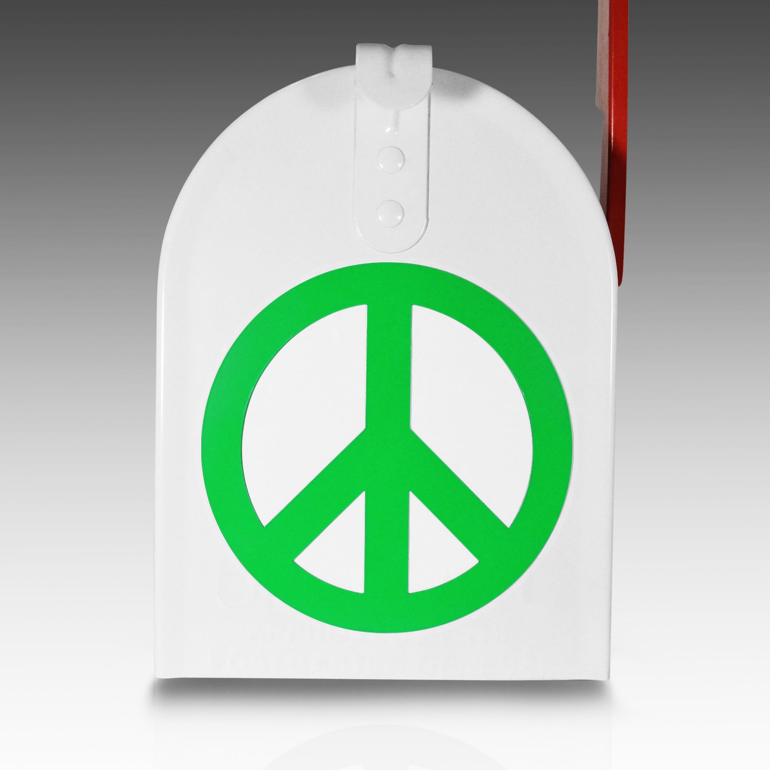 Mailbox Magnet Partial Cover Peace Sign Magnet Various Colors - Etsy