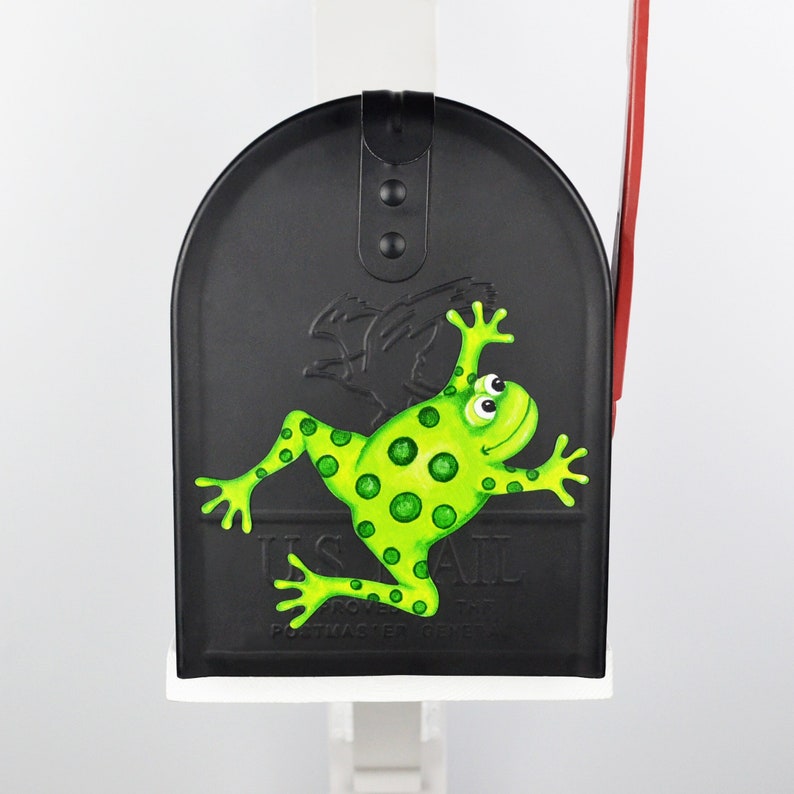 Mailbox Magnet Partial Cover, Jumping Frogs, 2 Styles, Spring & Summer ...