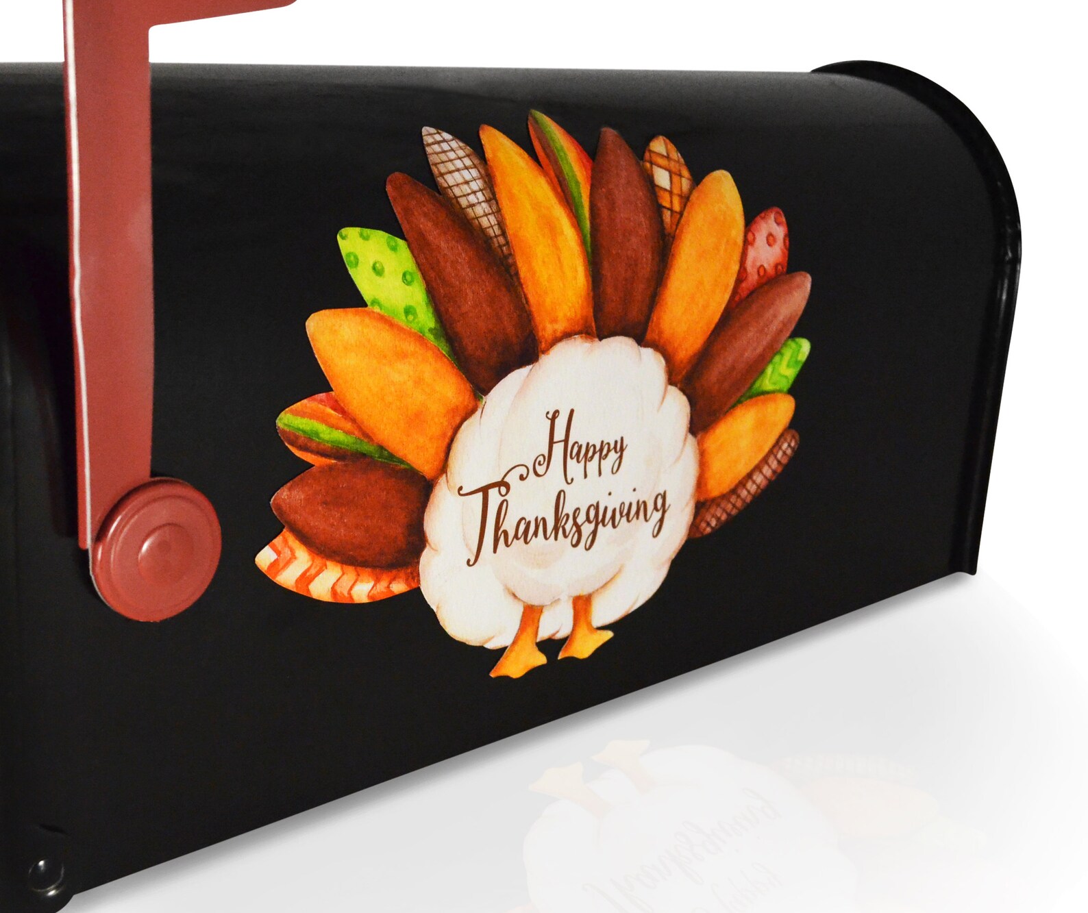 Mailbox Magnet Partial Cover: Thanksgiving Day Turkey Reusable for ...