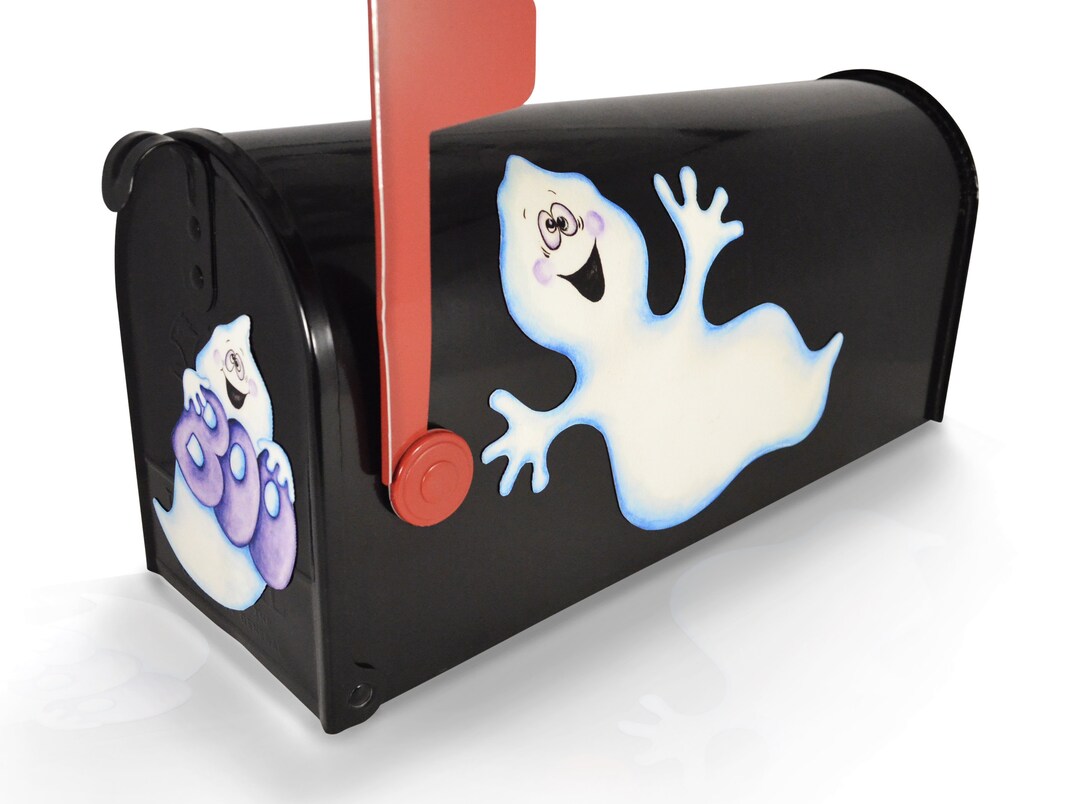 Mailbox Magnet Partial Cover, Boo Ghost Magnet, Optional Ghost for Door ...