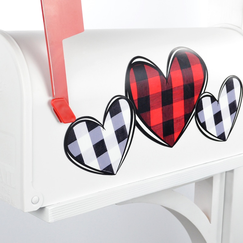 Buffalo Plaid Mailbox Cover - Etsy