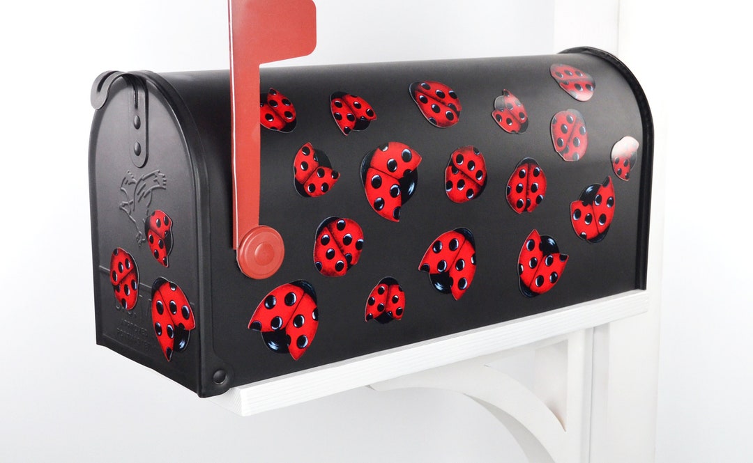 Mailbox Magnet Partial Cover Ladybugs in 3 Sizes to Cover Standard and ...