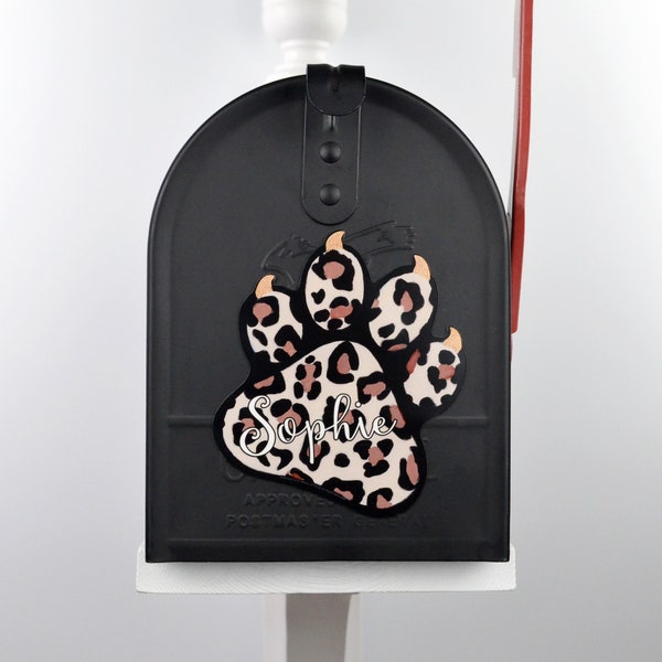 Cat Painted Mailbox - Etsy