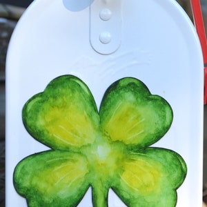 Mailbox Magnet Partial Cover Car Happy St. Patrick's Day Clover ...