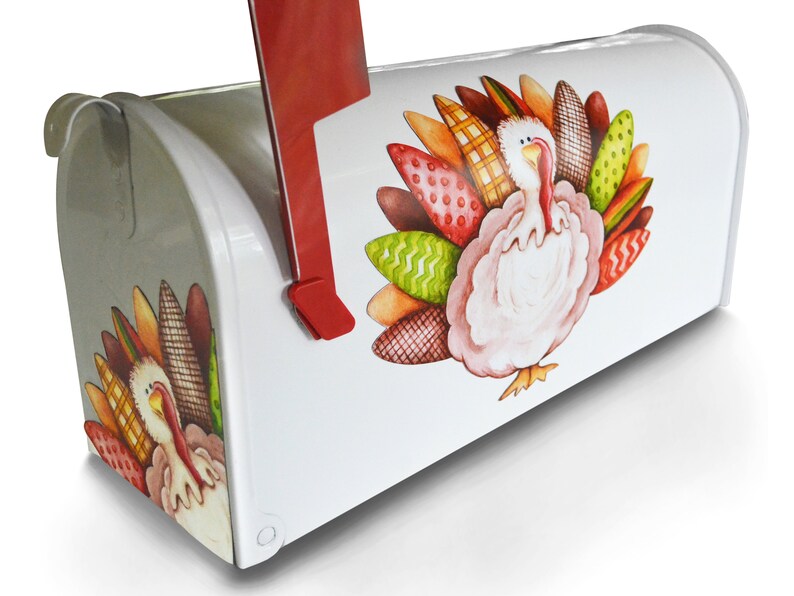 Mailbox Magnet Partial Cover: Thanksgiving Day Turkey Reusable for ...