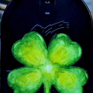 Mailbox Magnet Partial Cover Car Happy St. Patrick's Day Clover ...