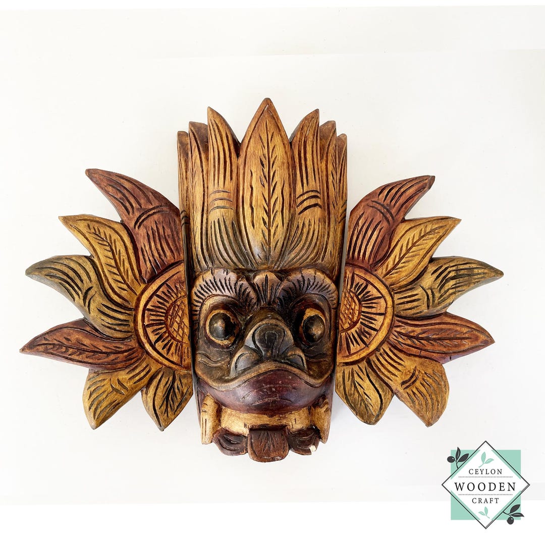 The Gini Raksha – the Fire Demon of Protection Rustic Wall Hang Art - Etsy