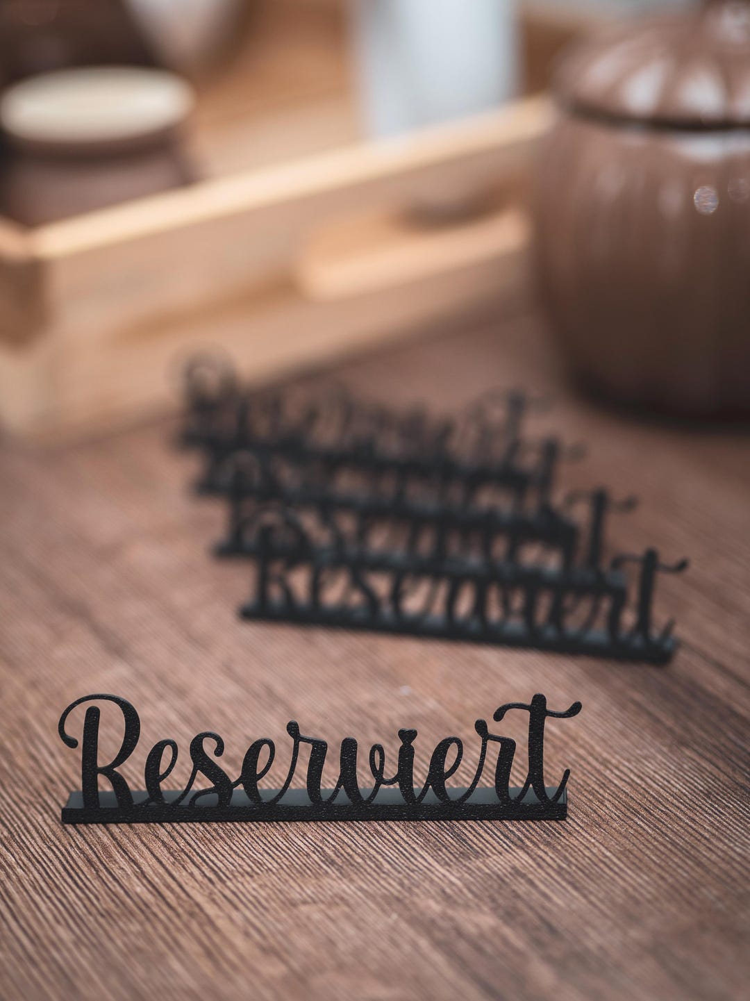 3mf File Reserved Sign Gastronomy Bar Cafe for 3D Printing - Etsy