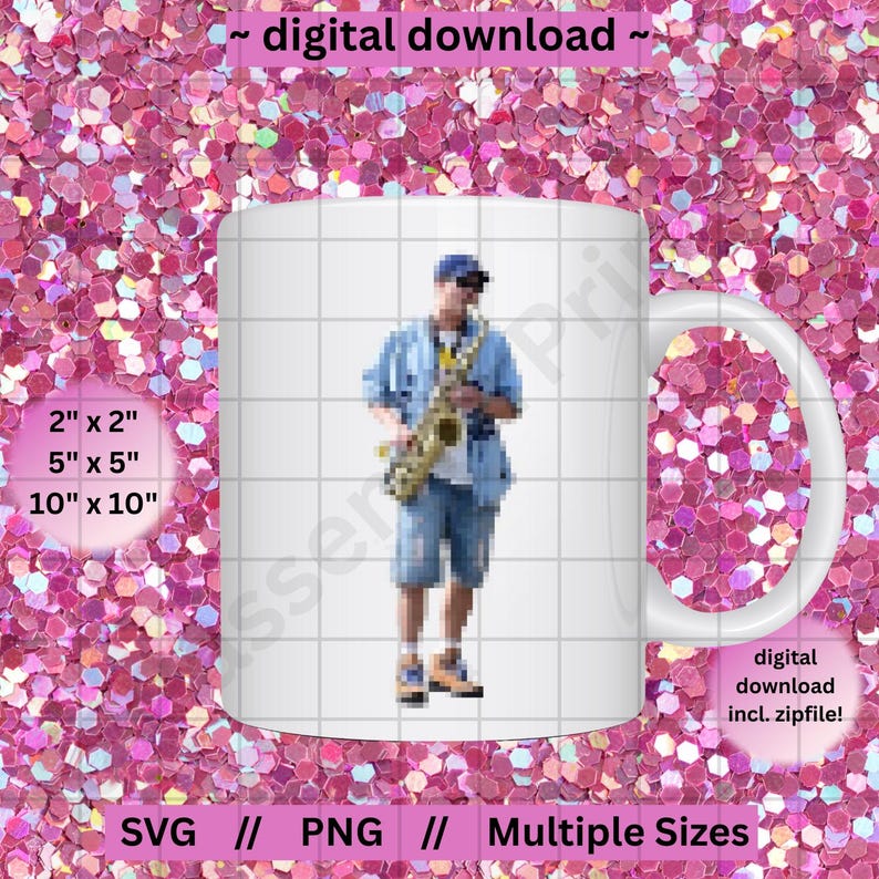 Bts Namjoon Saxophone Png - Bts Rm Png - Bts Rm Svg - Bts Digital Art ...