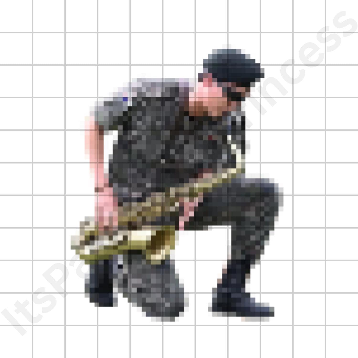 Bts Namjoon Saxophone Png - Bts Rm Png - Bts Rm Svg - Bts Digital Art ...