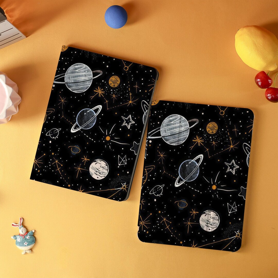 Cosmic Planets iPad Protective Cover for iPad Air 7 13" 2025, Mini 8.3 ...