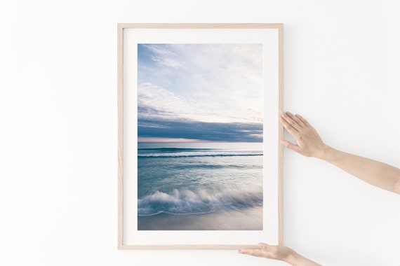 Signs Home Décor Wall Décor Beach Gallery Wall Art Blue Ocean Art Print ...