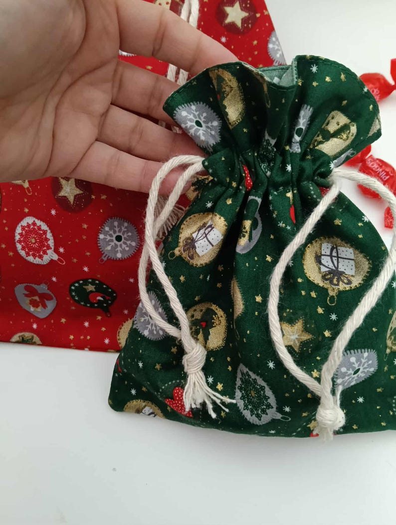 Sewing Pattern for Reusable Gift Bag: 2 Sizes, Reinforcement, and ...