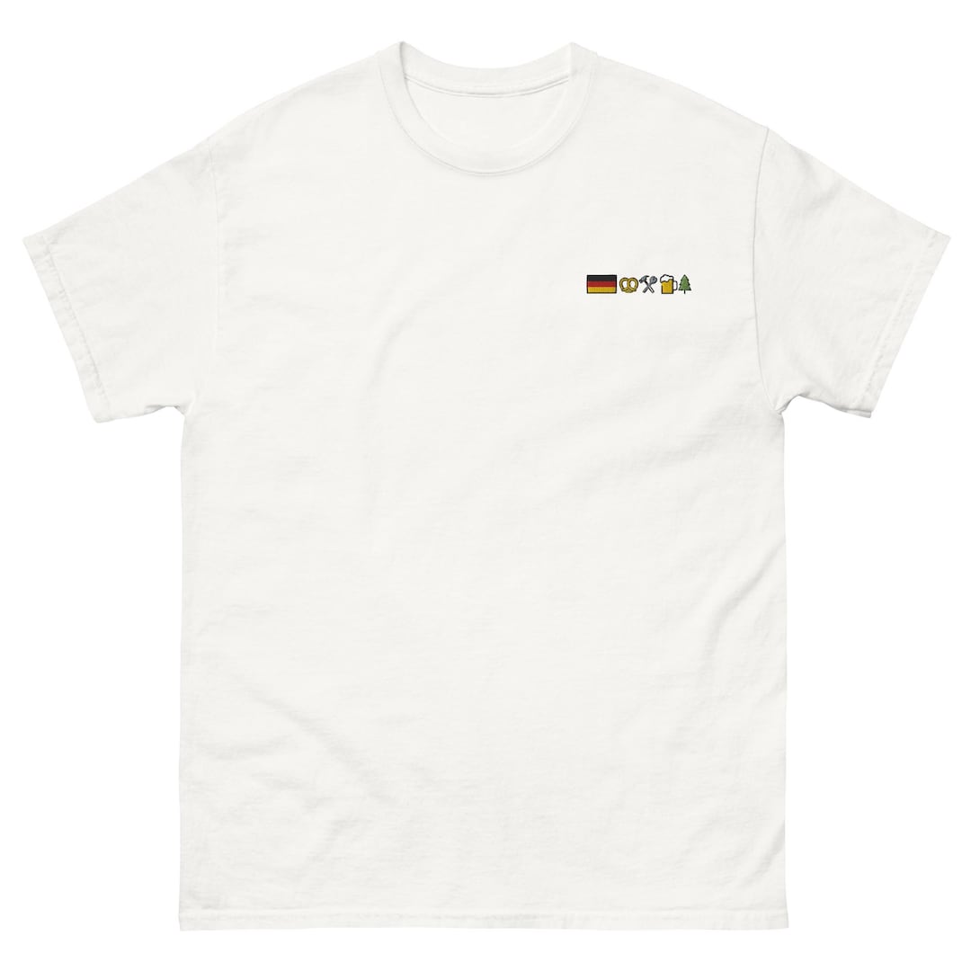 Germany T-shirt – German Icons Knit Design – Classic Unisex T-shirt - Etsy