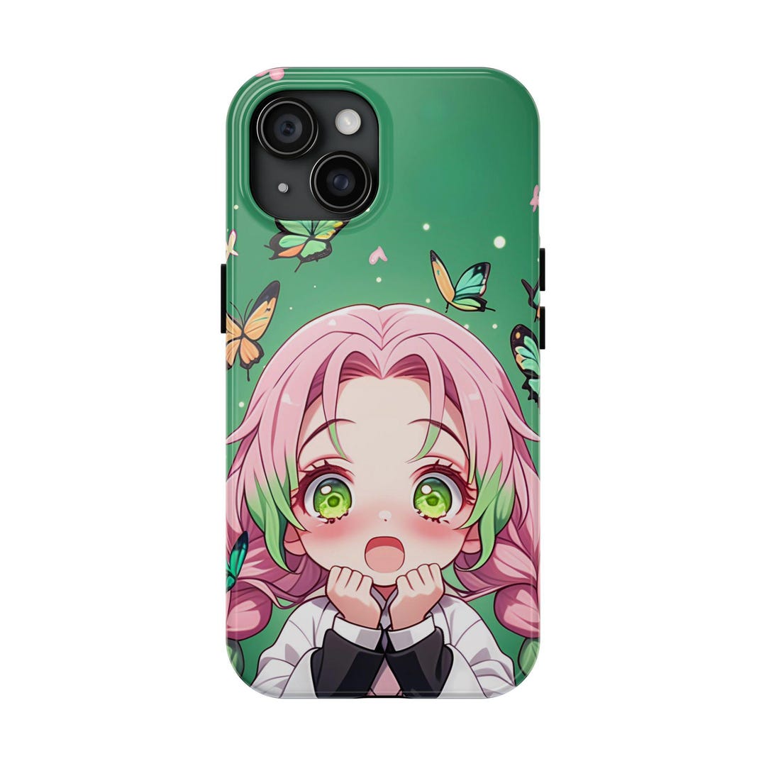 Demon Slayer Kanroji Mitsuri Tough Phone Case - Anime Manga Fan Gift ...