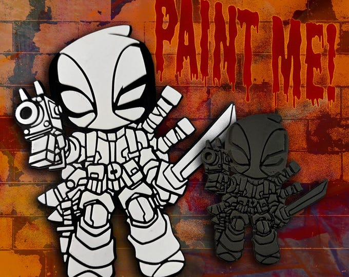Chibi Merc Wall Art - Etsy