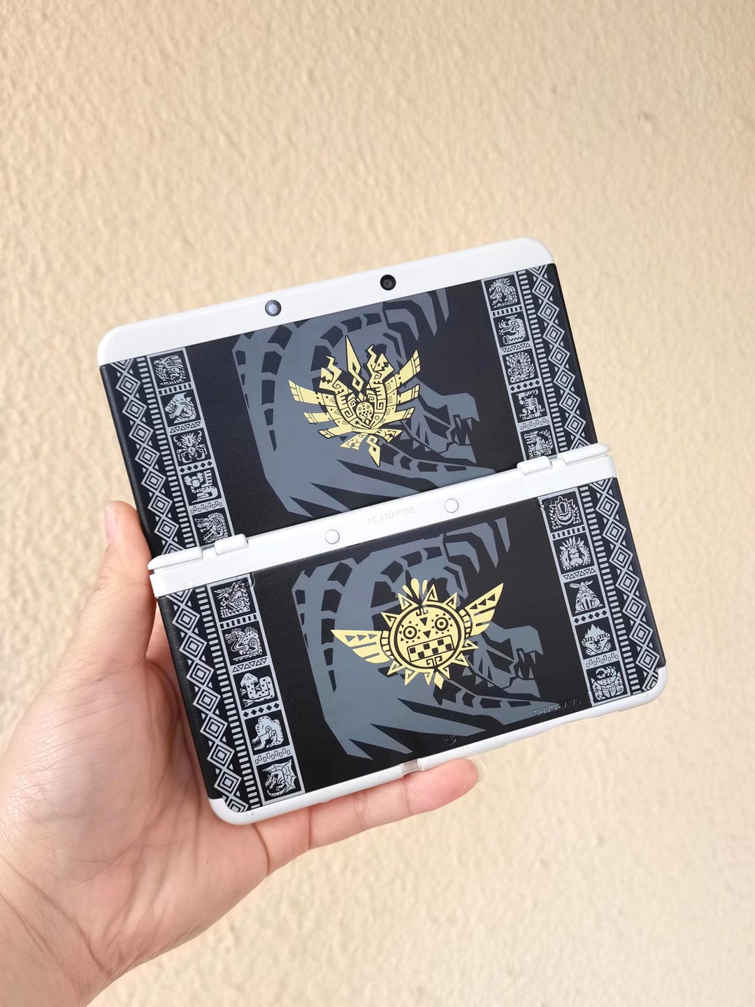 DIY Monster Hunter New 3ds Replacement Case, New 3ds Replacement Shells ...