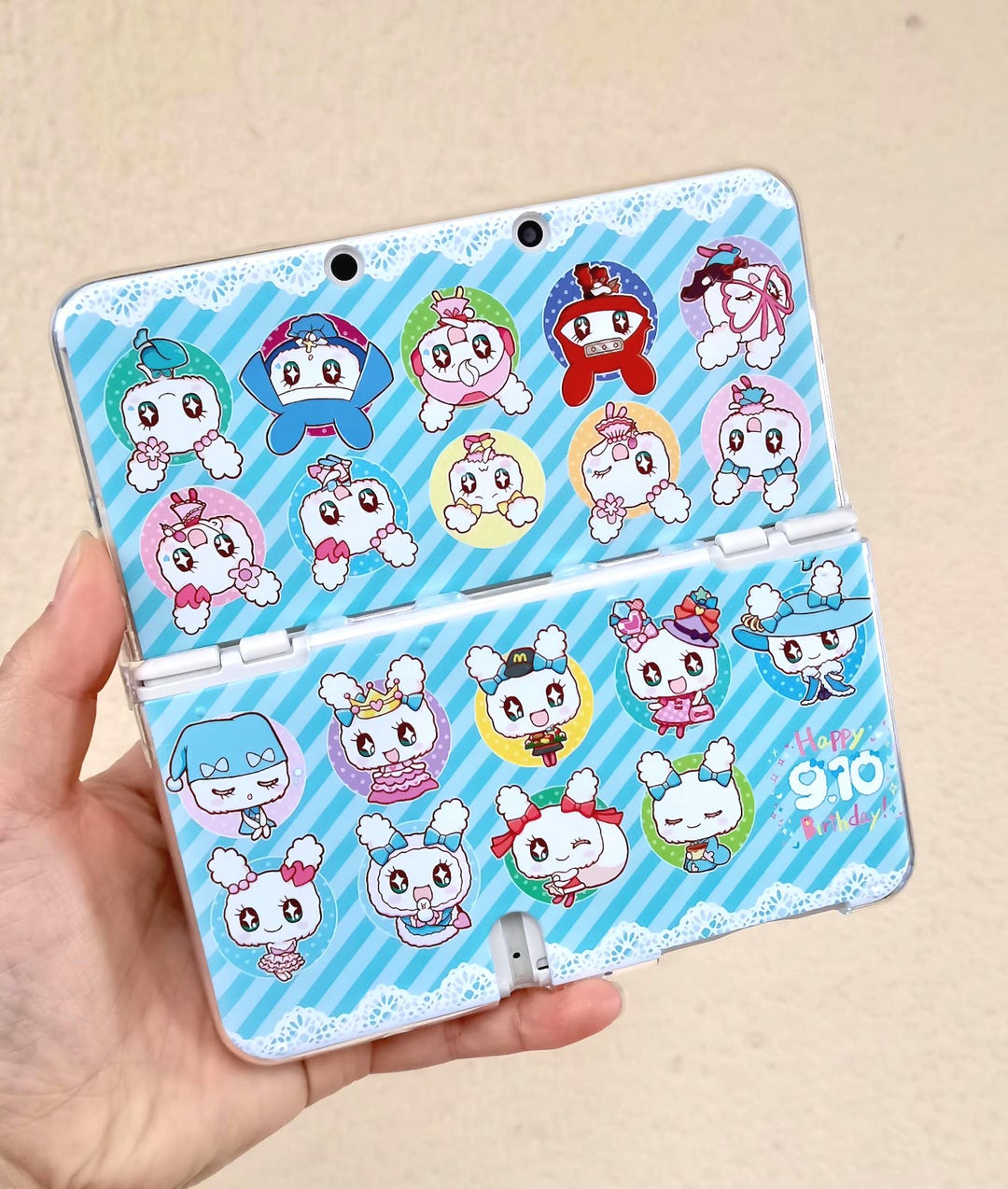 DIY 3ds Nds Case Full Model Series, Cartoon Anime Handmade Protective ...
