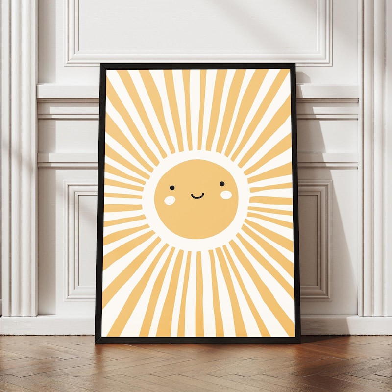 Sun Poster - Etsy