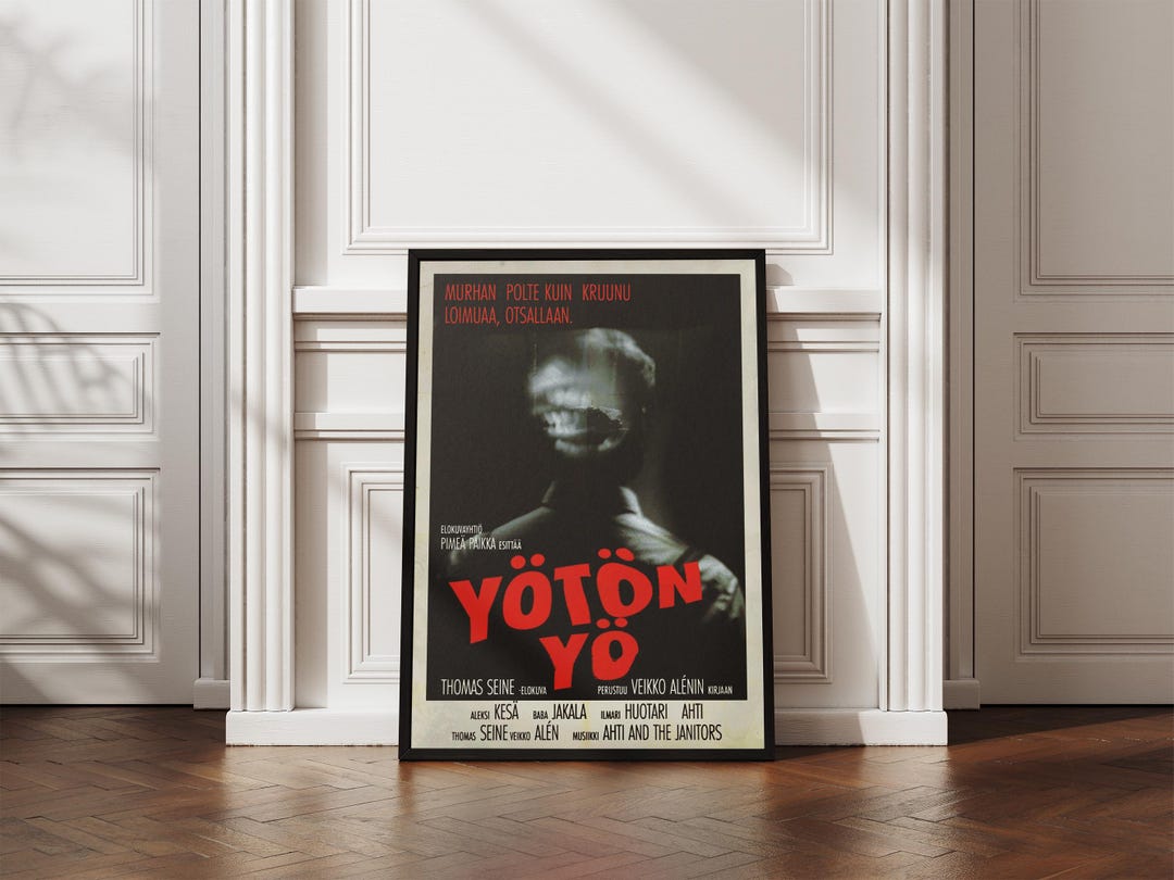 Yoton Yo Framed Poster: Alan Wake 2 Thomas Zane Film Art Print - Etsy