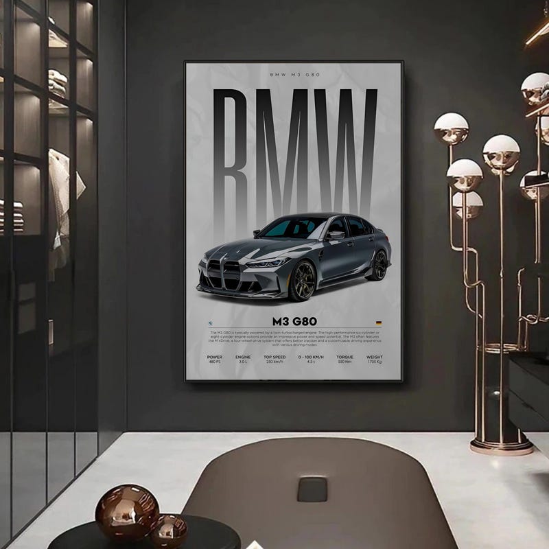 Bmw Poster - Etsy