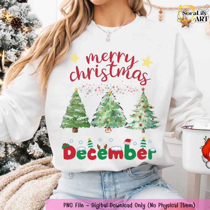 December Word Art - Etsy