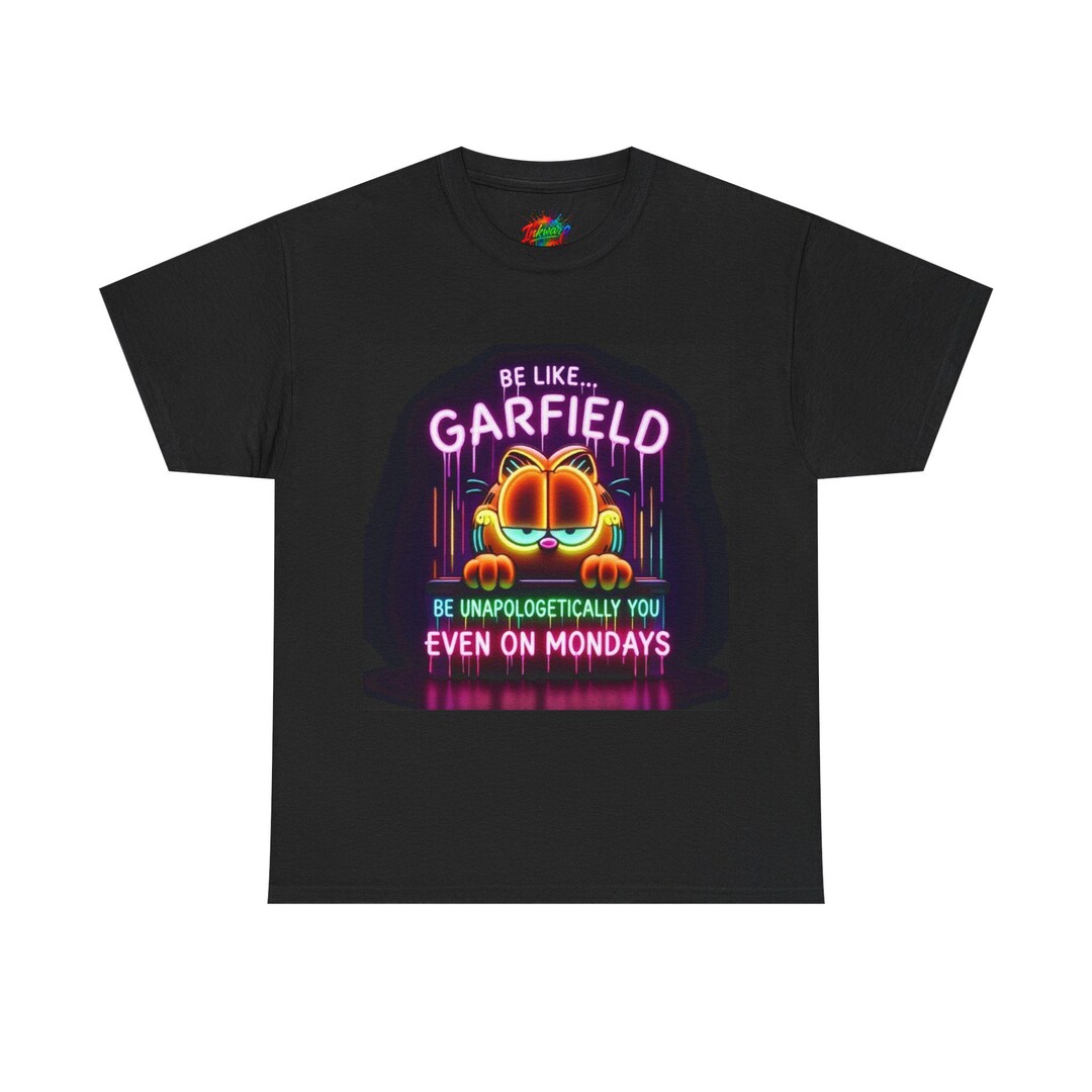 Be Like... Garfield Neon Edition - Etsy