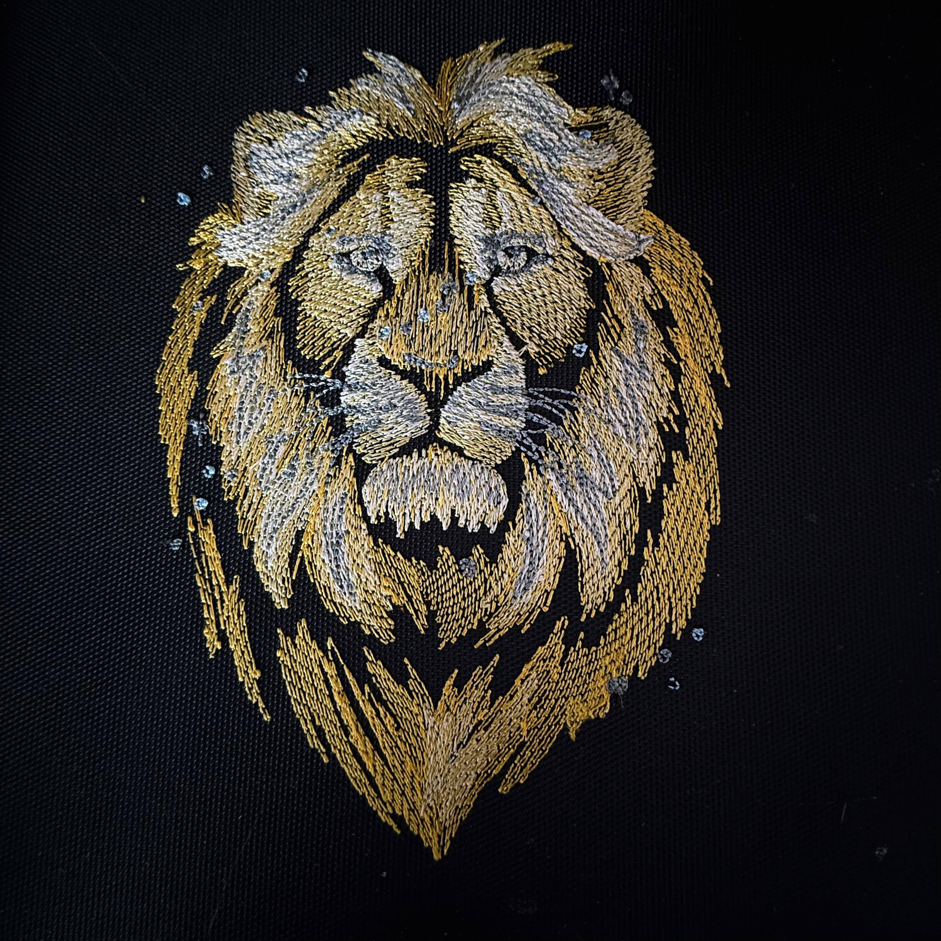 Lion Machine Embroidery Designs, Lion Embroidery Files, Instant ...