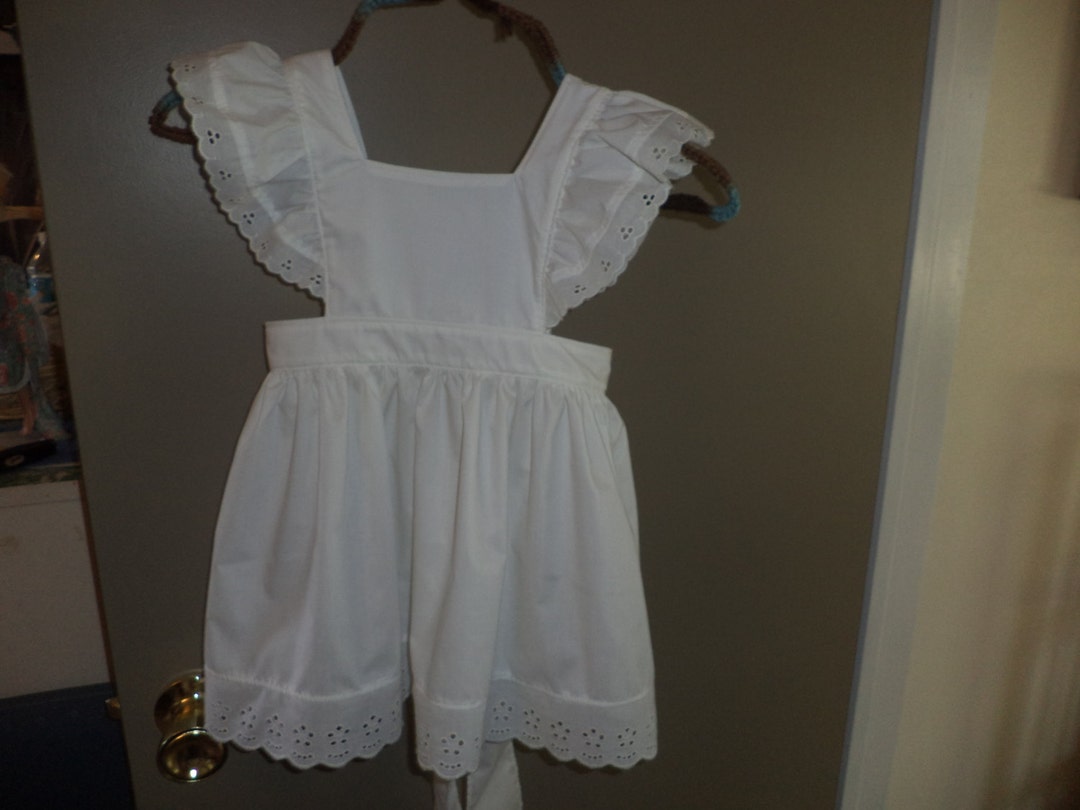 Pinafore Style Apron, Infant Size Newborn to 18 Monthsmade to Order - Etsy