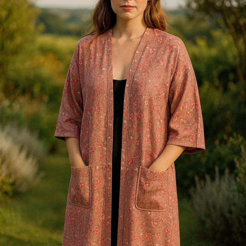 Wrap Coat Pattern - Etsy