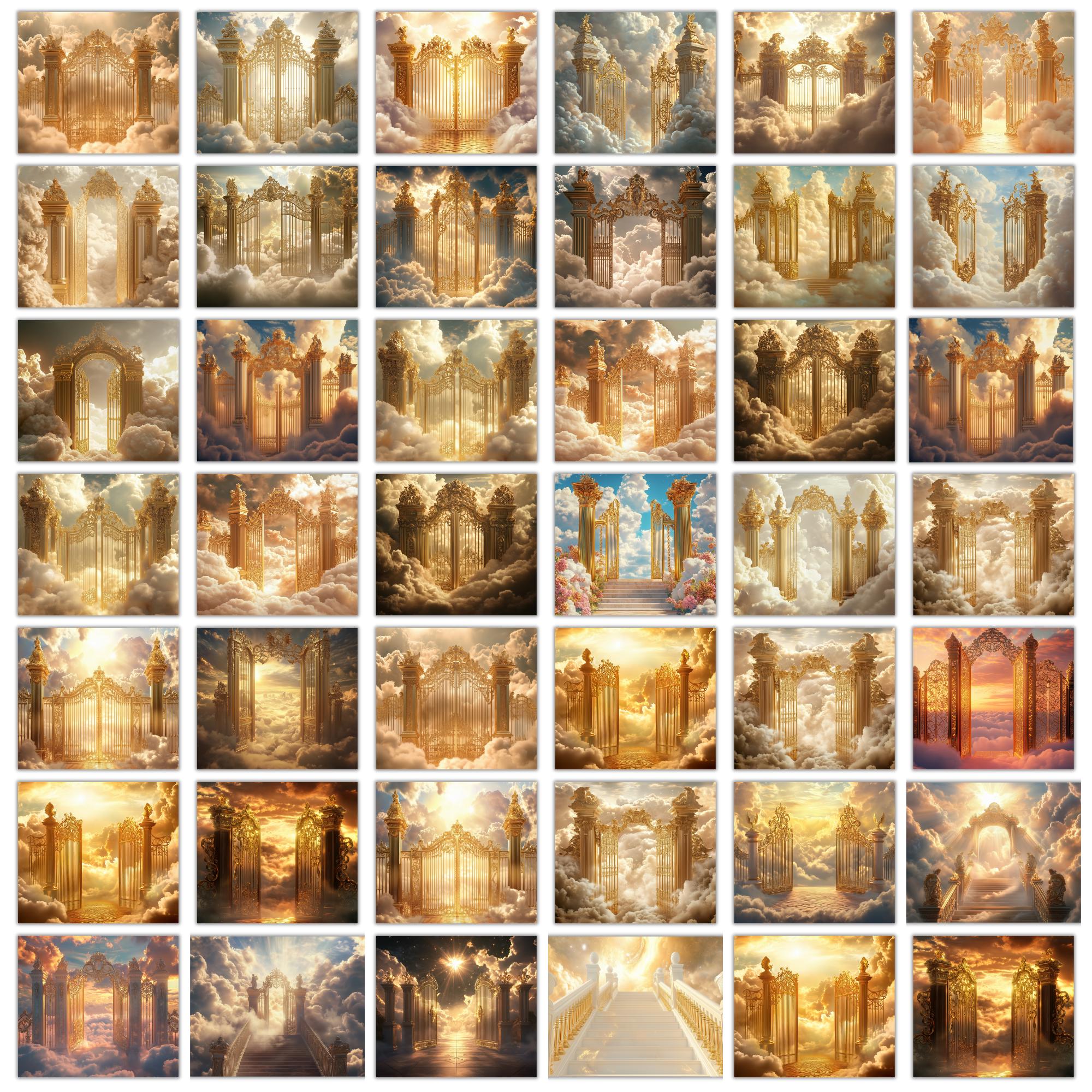 250 Memorial Heaven Backgrounds Png Bundle, Memorial Backgrounds, in ...