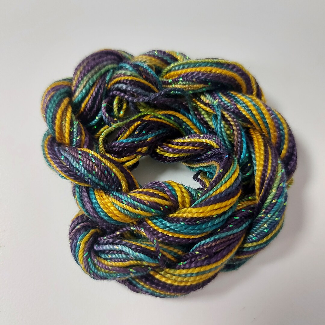 Variegated Hand Dyed Embroidery Thread Hand Dyed Perle Thread Sewing ...