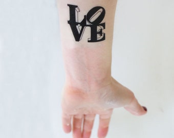 Texas Wedding Temporary Tattoo Love Tattoo Customized Wedding | Etsy