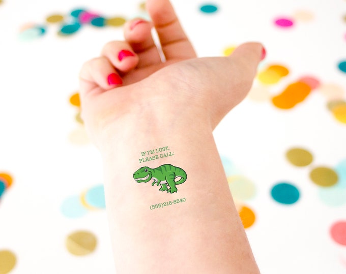 Safety Tattoos, Kids Tattoo, Child Tattoo, Child Safety, Child ...