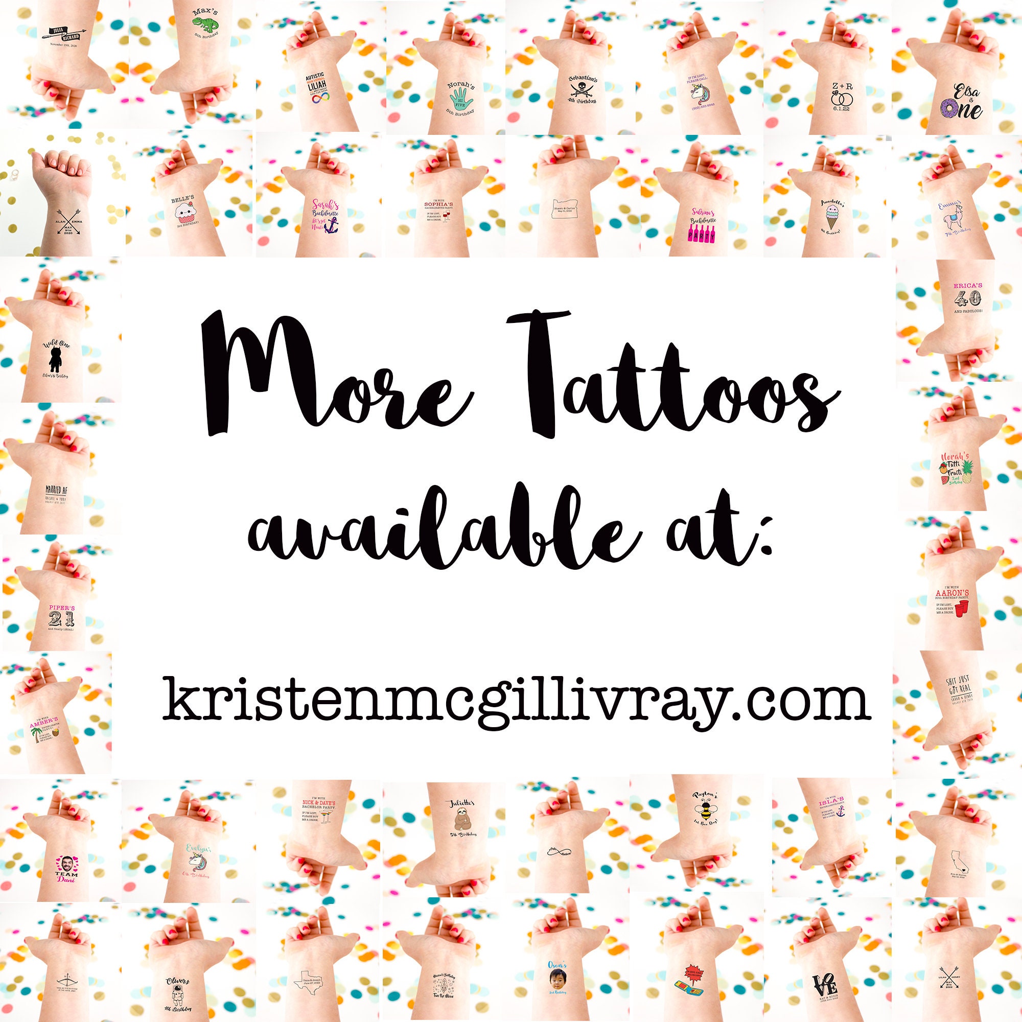 50th Birthday Tattoos, Fifty & Fabulous, 50 and Fabulous, 50th Birthday ...