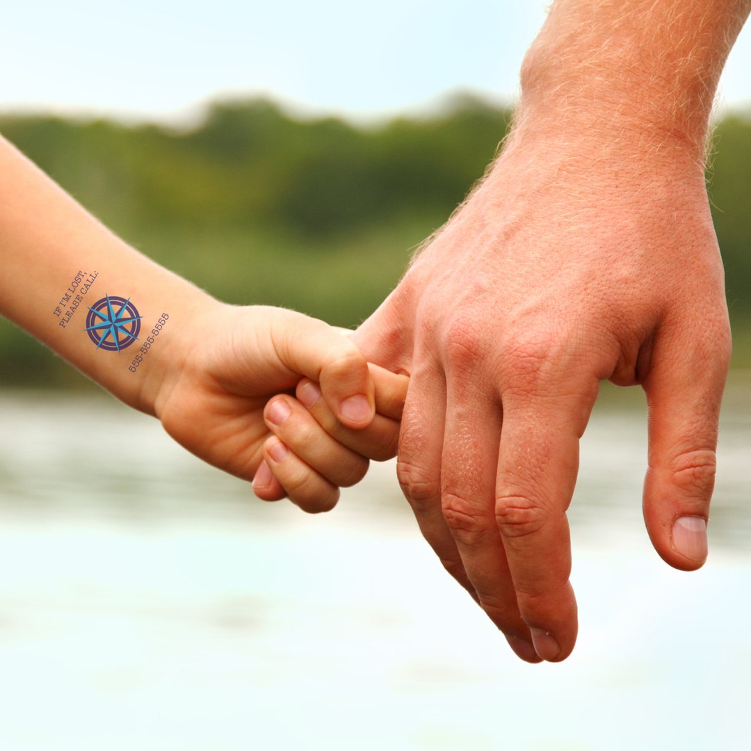 Emergency Tattoos, If Lost Call, Custom Tattoos, Kids Safety Tattoos ...