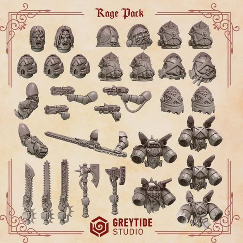 Warhammer40k Space Marine Stl Files - Etsy