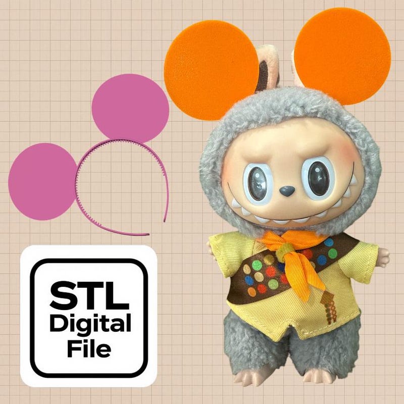 Mickey Mouse Labubu - Etsy