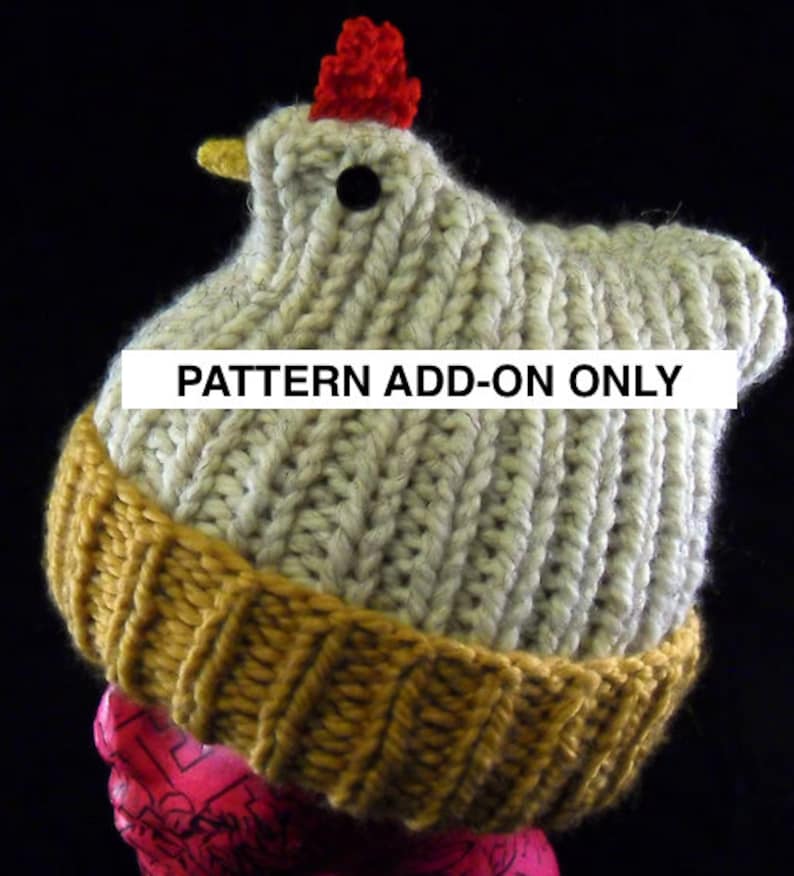 PATTERN Add-on Nest for Chicken Hat PDF - Etsy