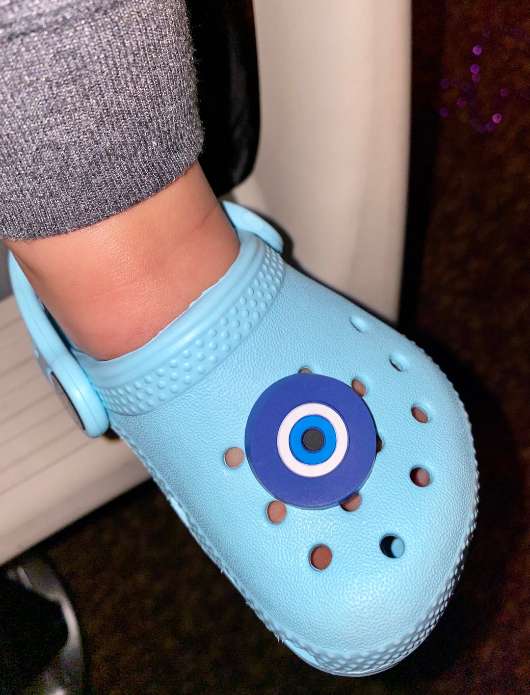 Evil Eye Crocs Charm - Etsy