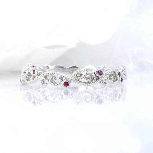 Braided Vines Ring Solid Yellow White or Rose Gold Woven | Etsy