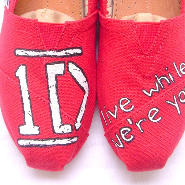 One Direction Shoes - Etsy