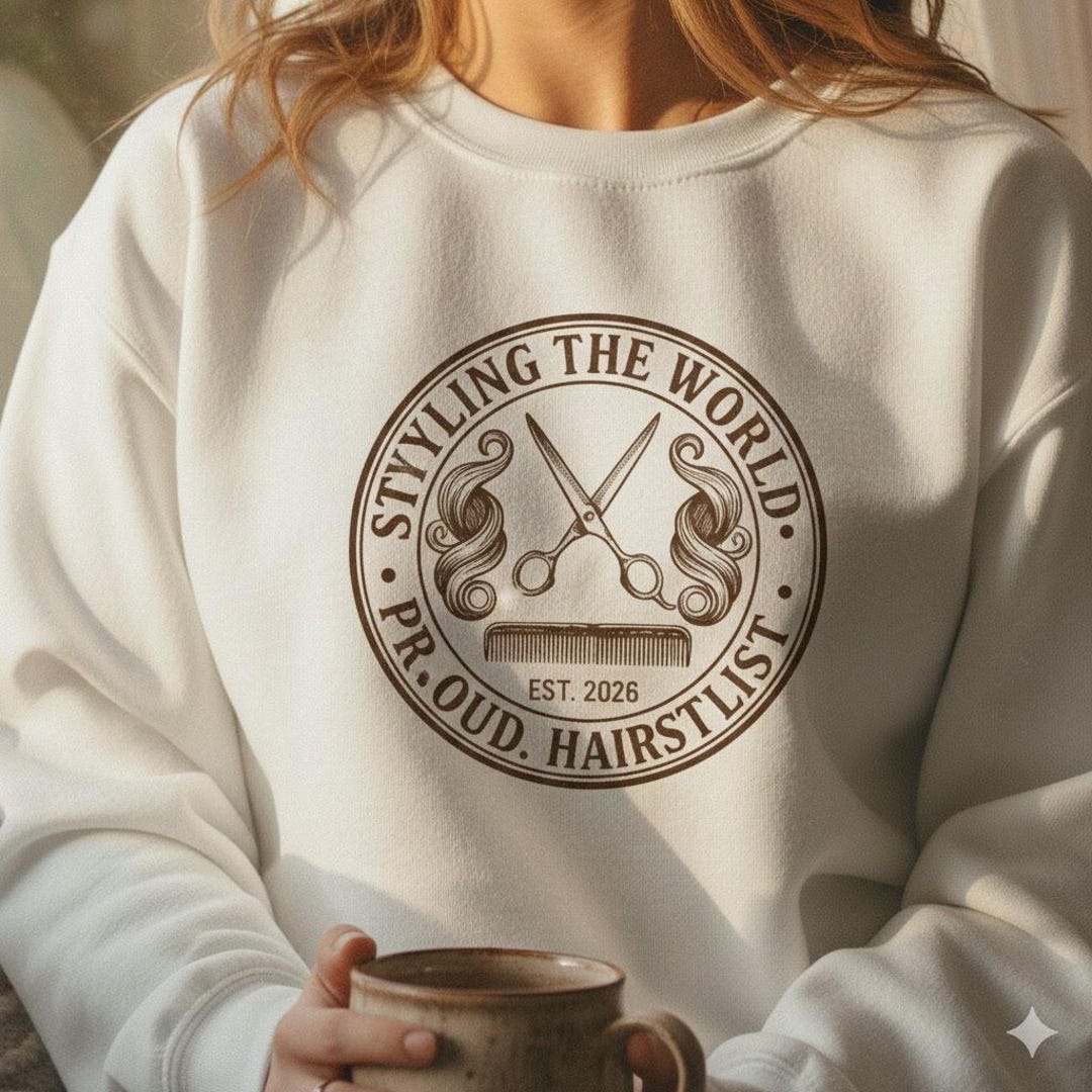 2026 Hairdresser Honor Sweatshirt, Stylist Pride Gift - Etsy