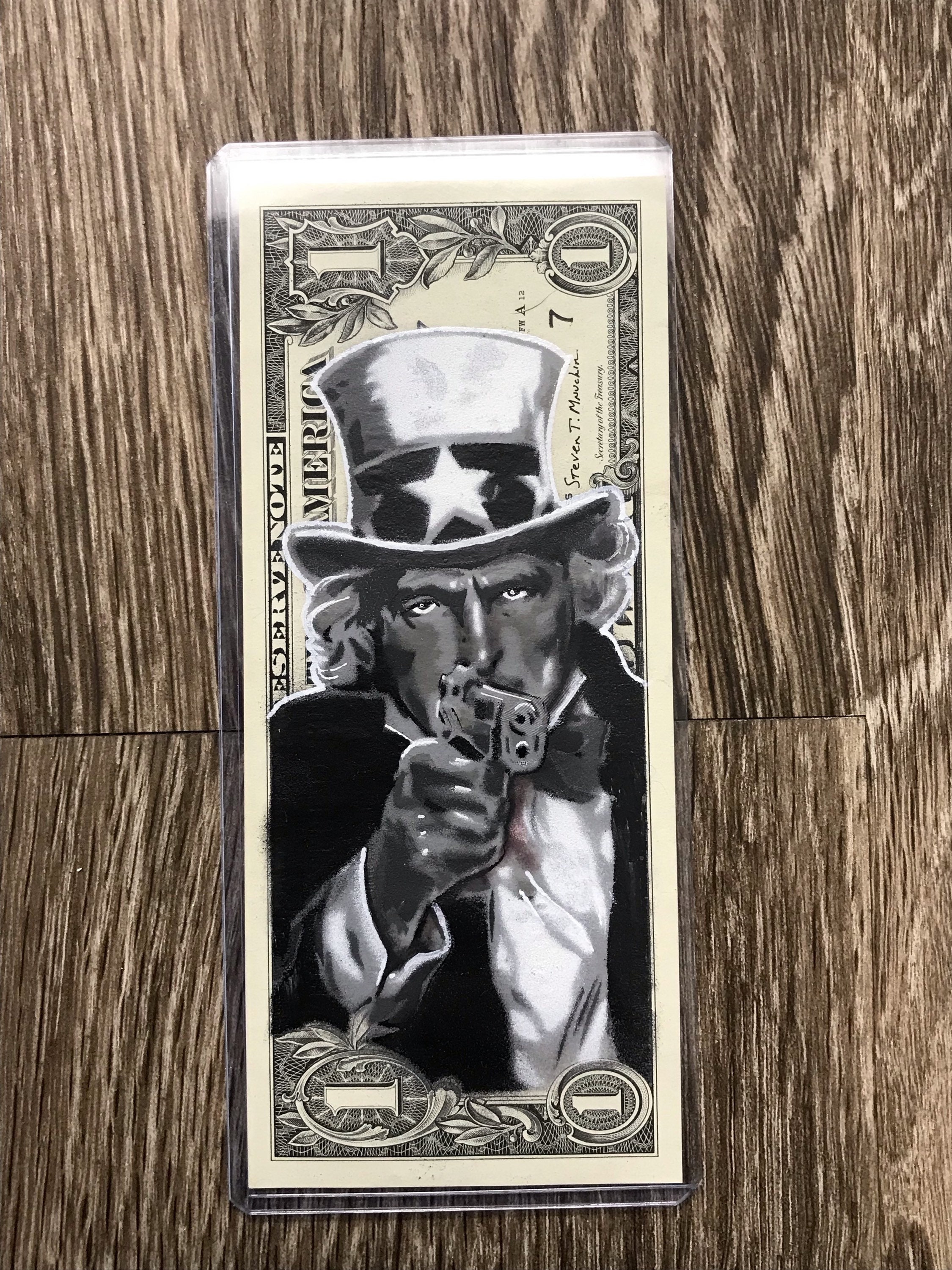 Uncle Sam Gas Mask Tattoo